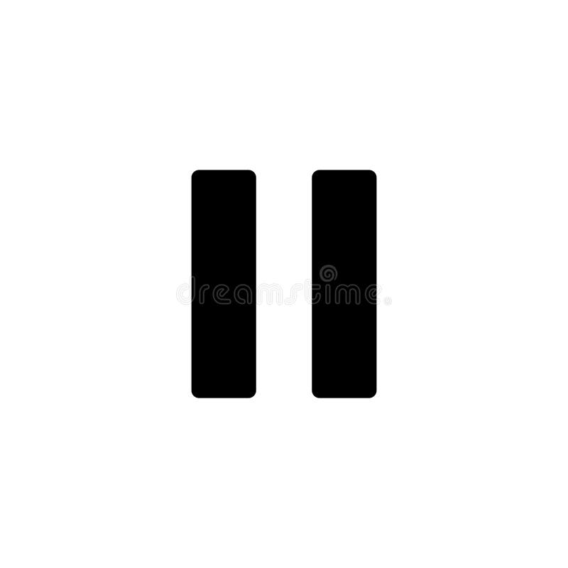 Icons Play, Pause, Stop, Next Vector Stock Vector - Illustration of ...