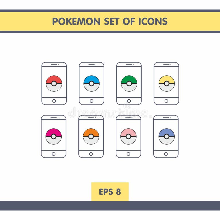 Pokemon Icons Stock Illustrations – 179 Pokemon Icons Stock ...