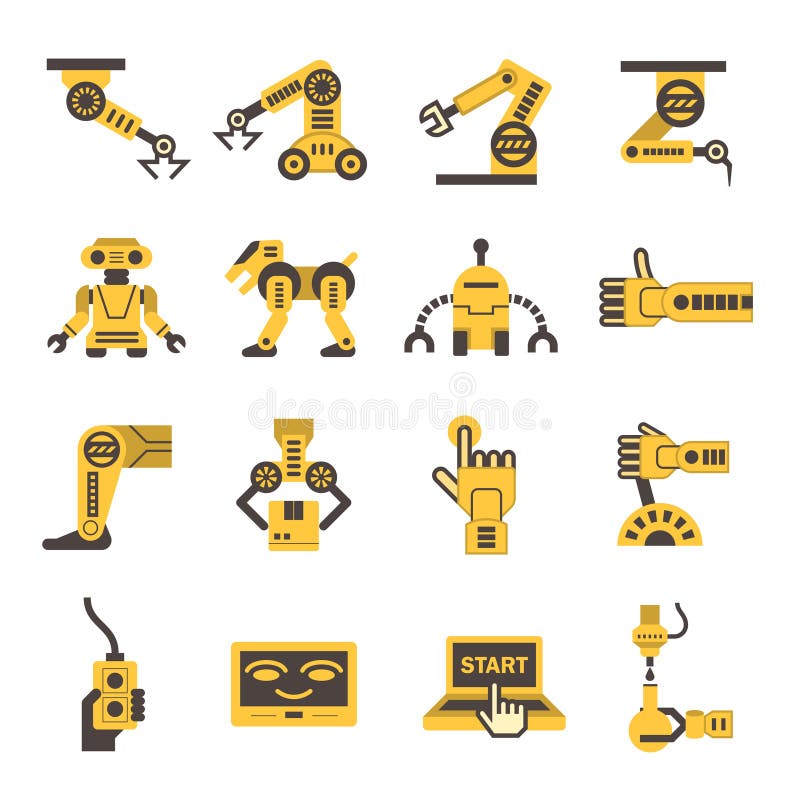 Robot Foot Icon Stock Illustrations – 115 Robot Foot Icon Stock ...