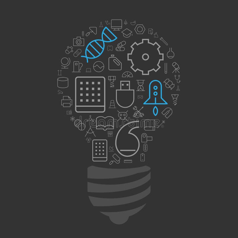 Science Bulb Stock Illustrations – 52,027 Science Bulb Stock ...