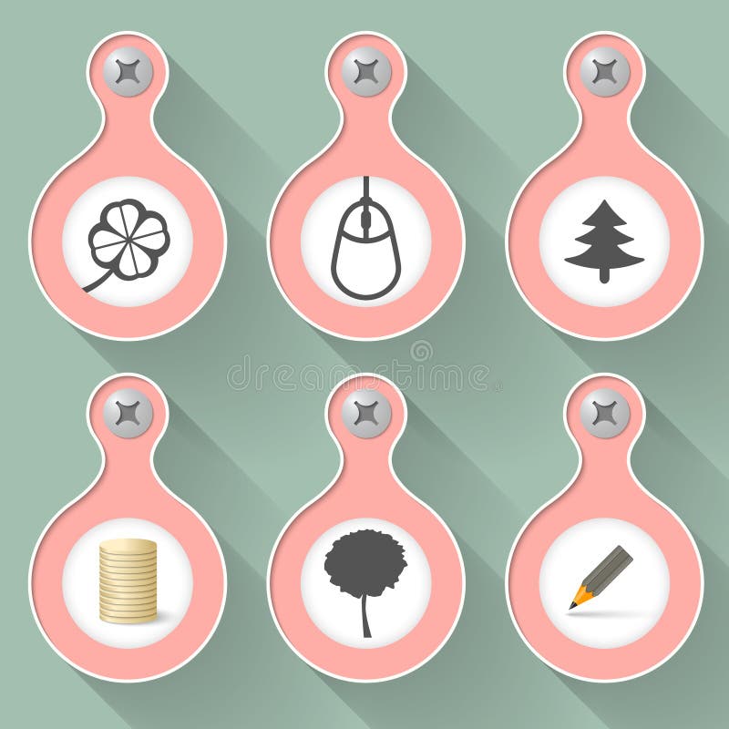 Icons stock vector. Illustration of graphic, drawing - 49084048