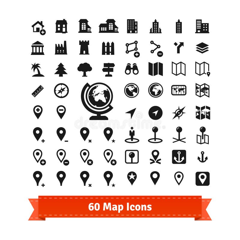Waypoint Symbol Stock Illustrations – 780 Waypoint Symbol Stock ...