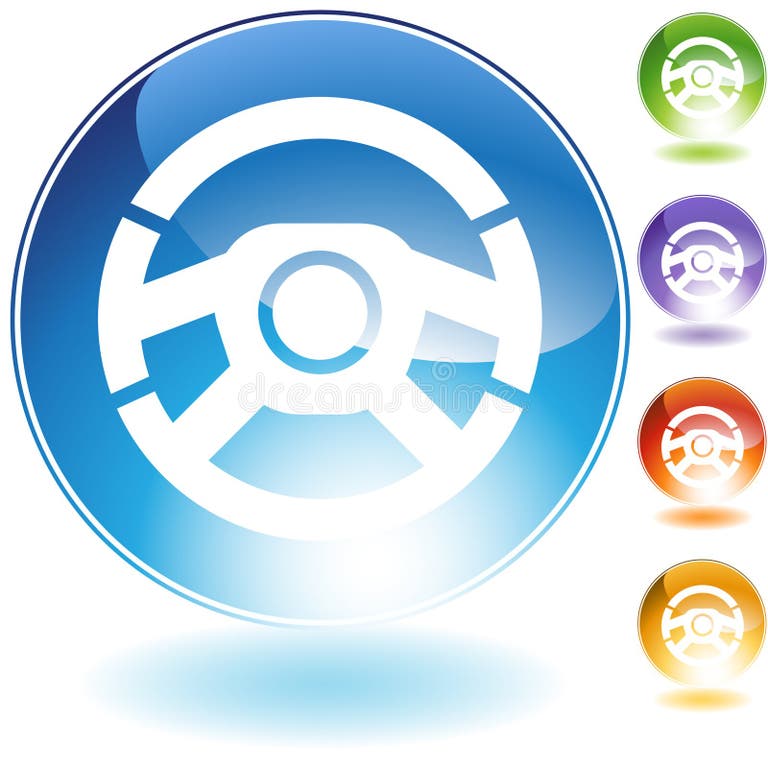 Driving Icons Steering Wheel Stock Illustrations – 593 Driving Icons ...