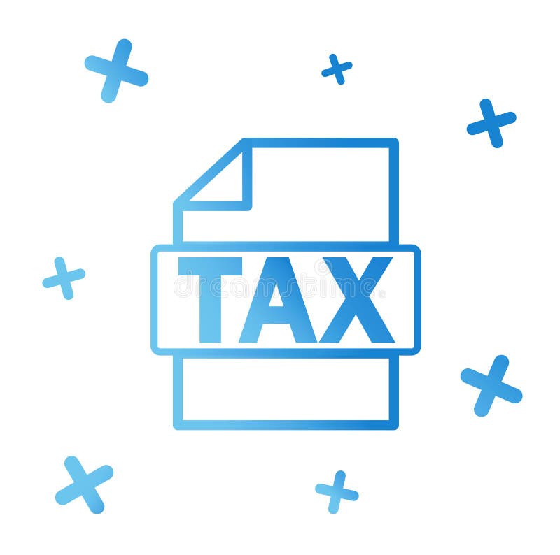 Icons for Website Gradient Graphics Growth TAX Paper Circulation and ...