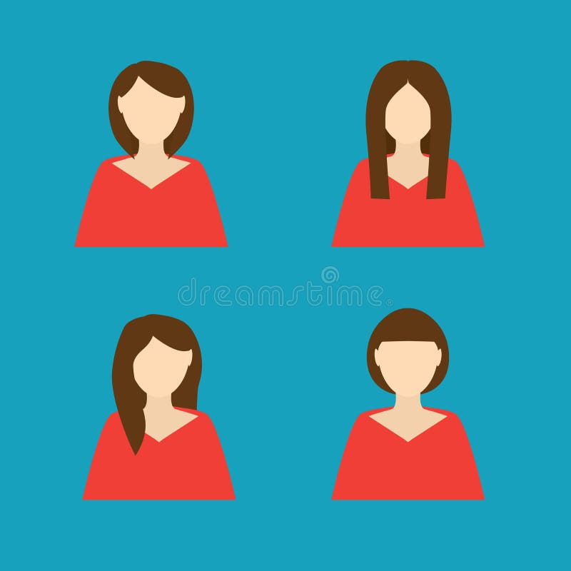Hair Styles Stock Illustrations 2 086 Hair Styles Stock Illustrations