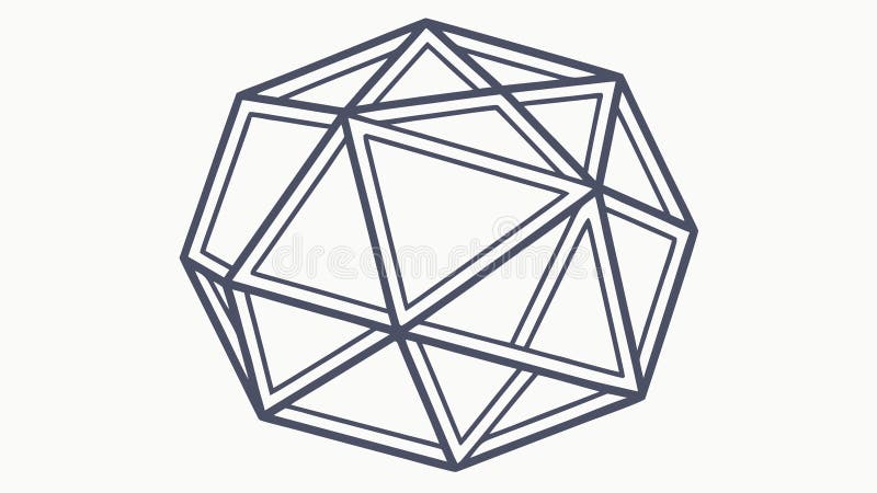 Platonic Solid Design Stock Illustrations – 1,177 Platonic Solid Design ...