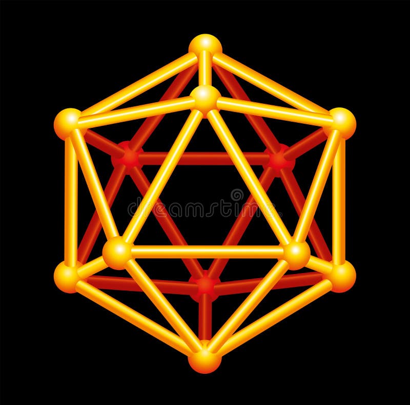 Icosahedral Dice Platonic Solid Template Stock Vector - Illustration of ... Icosahedral Dice Platonic Solid Template Stock Vector - Illustration of ...