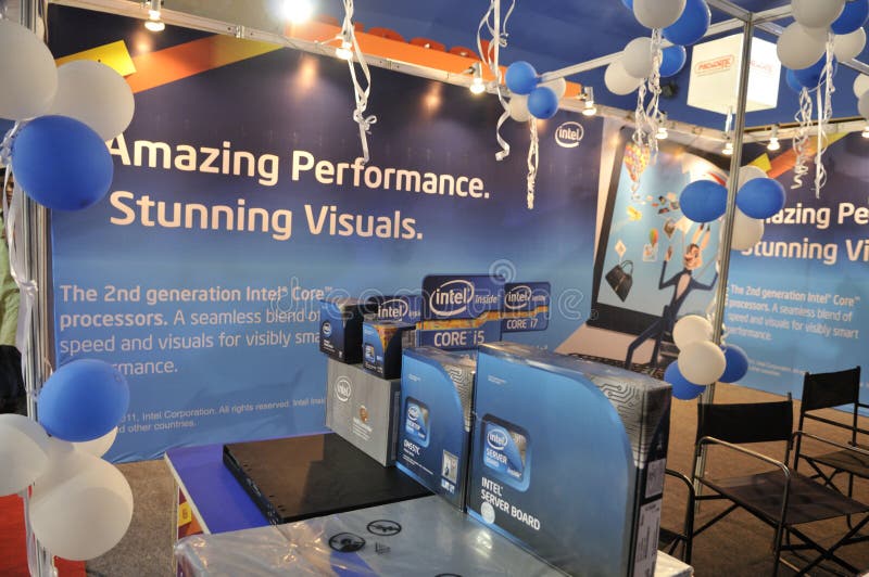 Information and Communication Technology Fair. Editorial Photography ...