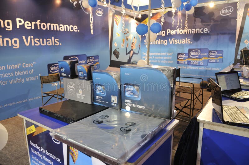 Information and Communication Technology Fair. Editorial Stock Image ...