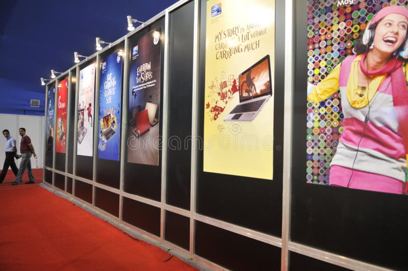 ICT Fair in Kolkata. editorial photo. Image of banner - 35583481