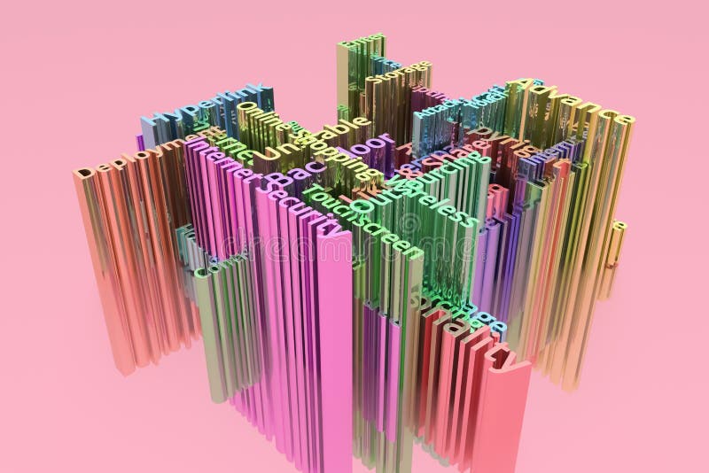 ICT, Information Technology Keyword Words Cloud. for Web Page, Graphic ...