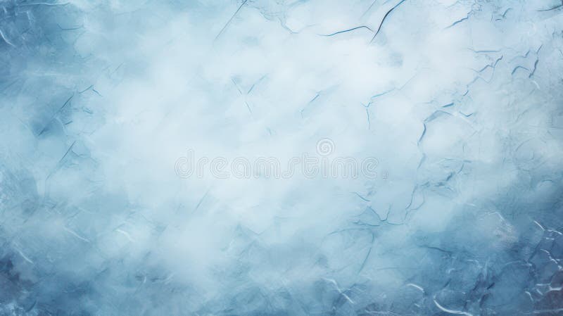 Icy Background with Scratches Created with Generative AI. Blue and ...