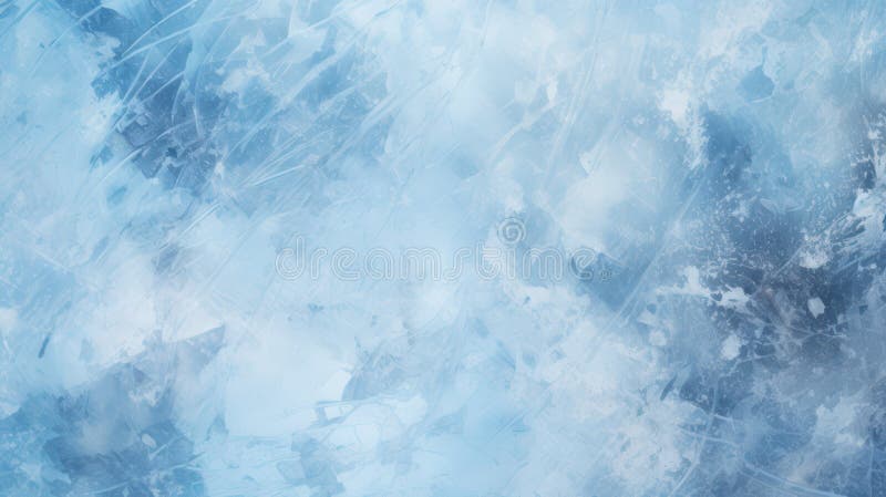 Icy Background with Scratches Created with Generative AI. Blue and ...