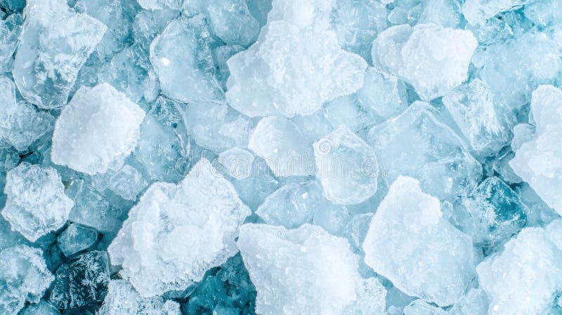 Icy Blue Crystal Texture Background Stock Illustration - Illustration ...