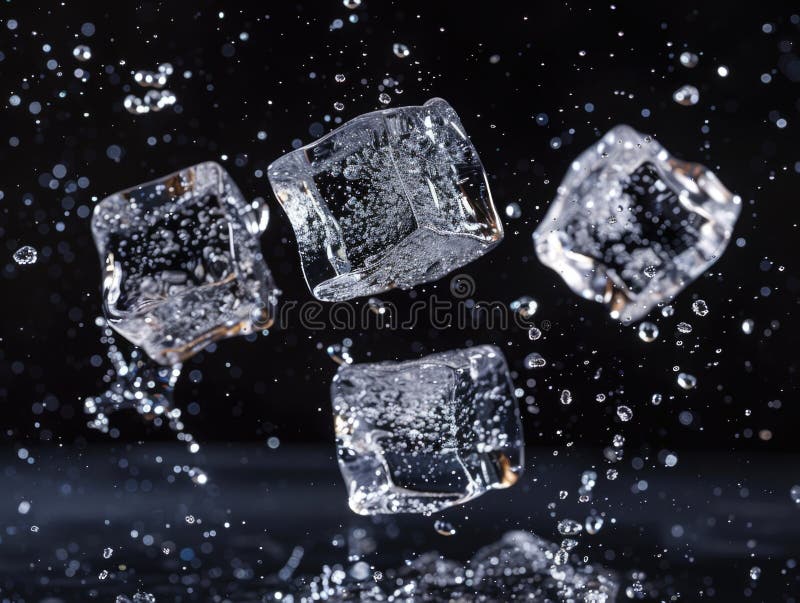 Icy Chill stock photo. Image of cool, conditions, cube - 366387260