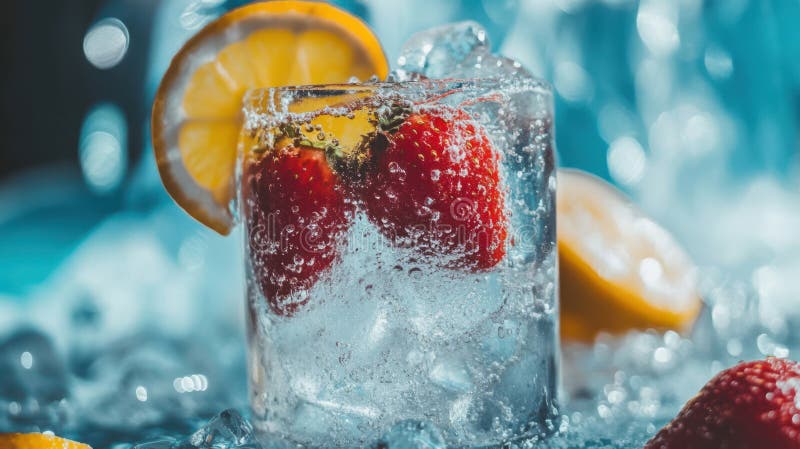 Icy Cold Beverages Perfect for Summer Days Creating Refreshing Visuals ...