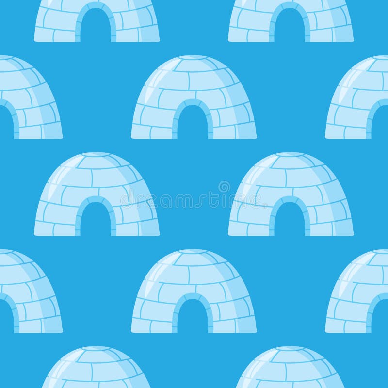 Icy Cold House Wallpaper. Winter Construction from Ice Blocks Backdrop ...