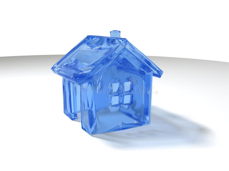 Icy house stock image. Image of creative, pure, exterior - 3913013