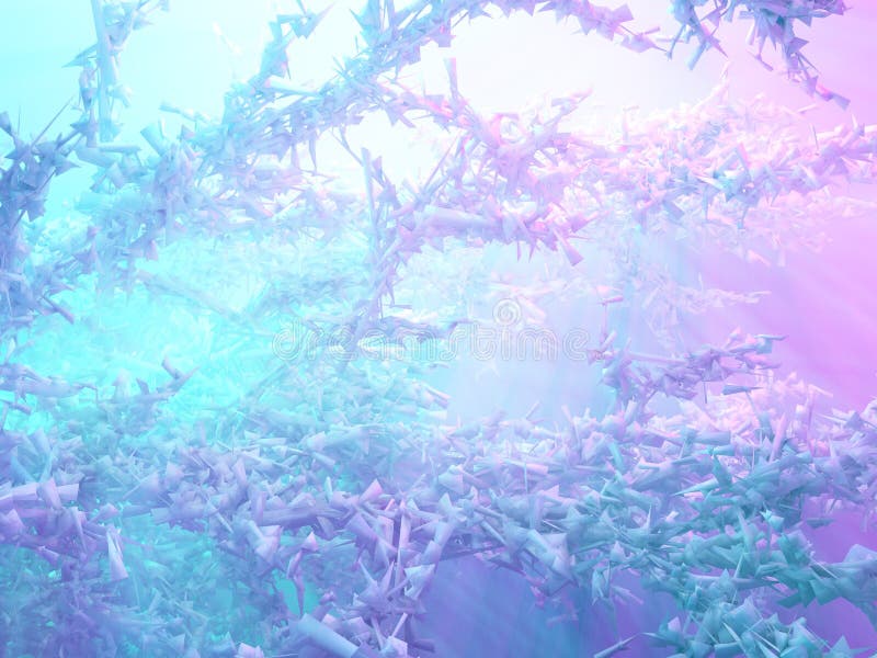 Icy Light stock illustration. Illustration of horizontal - 10900523