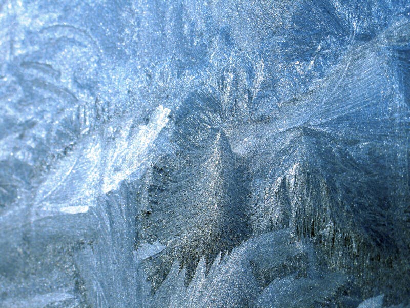 Jack Frost ice patterns stock photo. Image of winter, metallic - 2297050