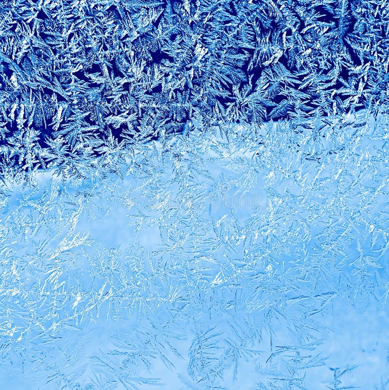 Icy pattern closeup stock image. Image of blue, glass - 37564605