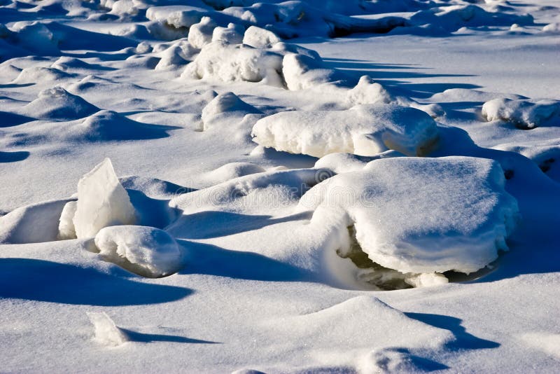 Icy river stock photo. Image of touristic, nature, snow - 6953234