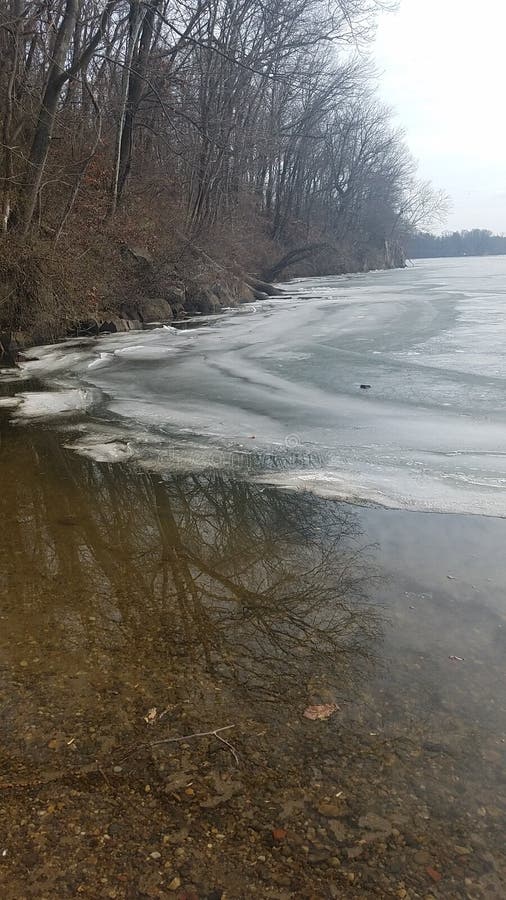 Icy river melting stock image. Image of frozen, nature - 149968919
