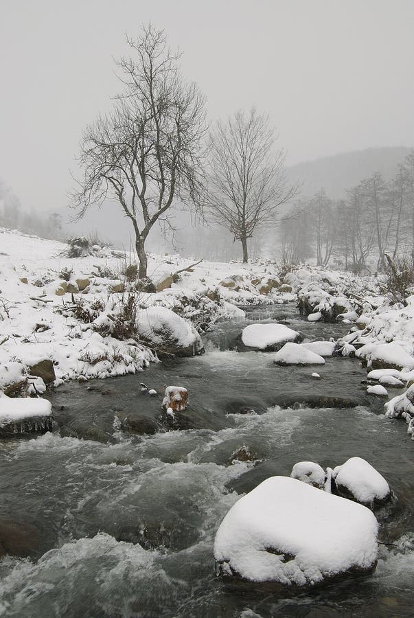Icy river #3 stock image. Image of frozen, north, freedom - 62693225