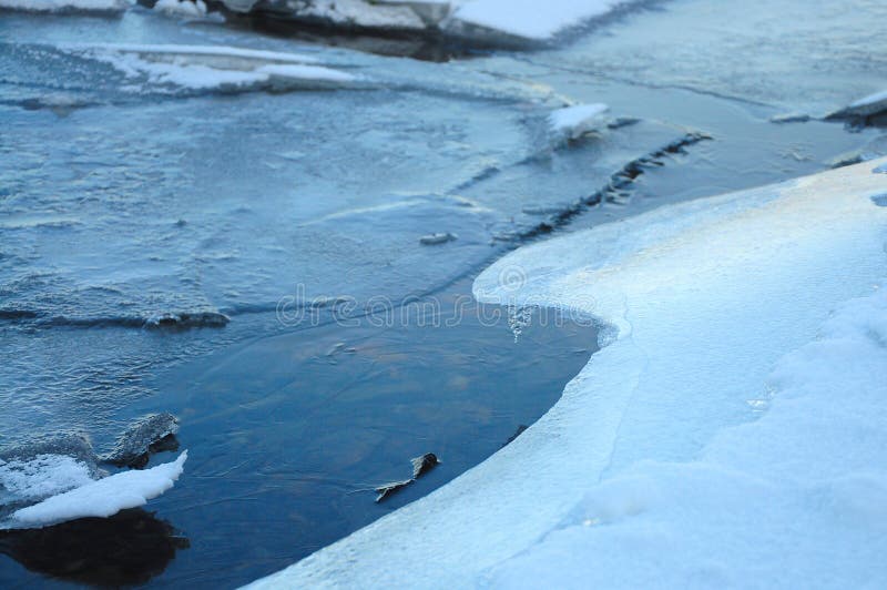 Icy river stock photo. Image of glacier, frost, coldness - 36687030