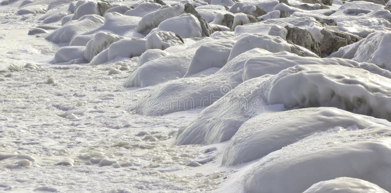 Icy Rocks stock photo. Image of danger, frozen, thick - 37673490