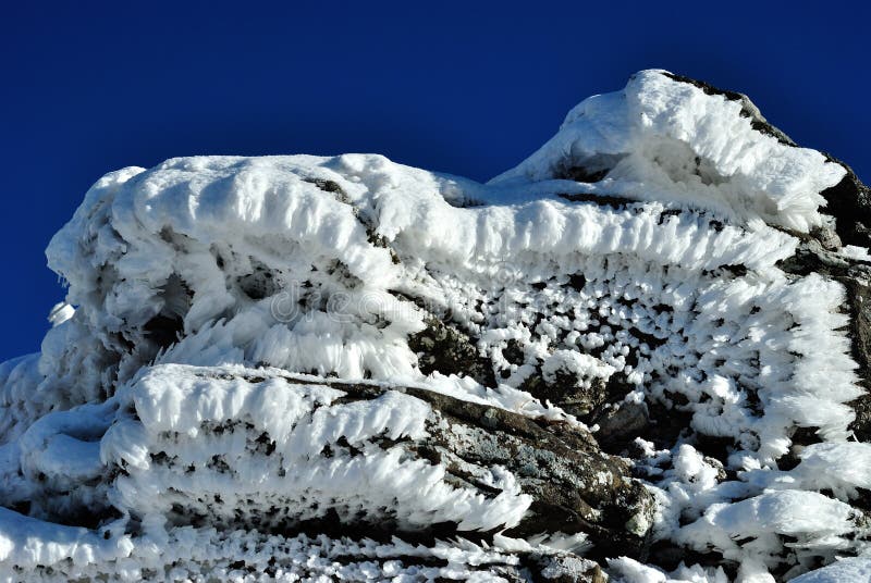 Icy rocks stock photo. Image of flow, quiet, rock, forest - 31009068