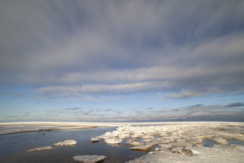 Icy sea. stock image. Image of horizon, calm, atlantic - 23579457