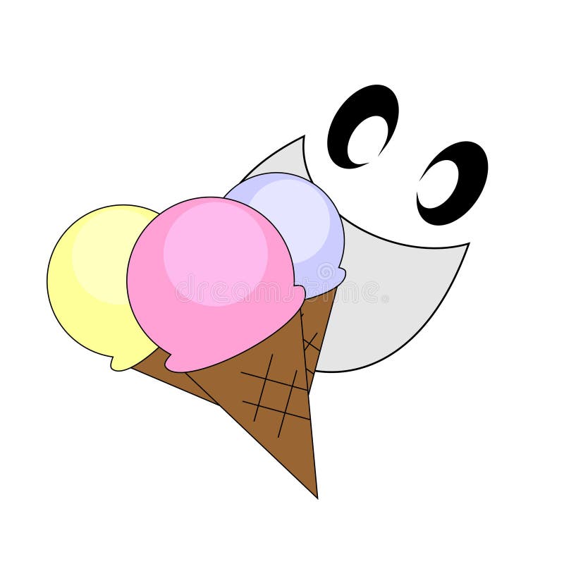 Icy smile stock illustration. Illustration of eyes, flavor - 13880179