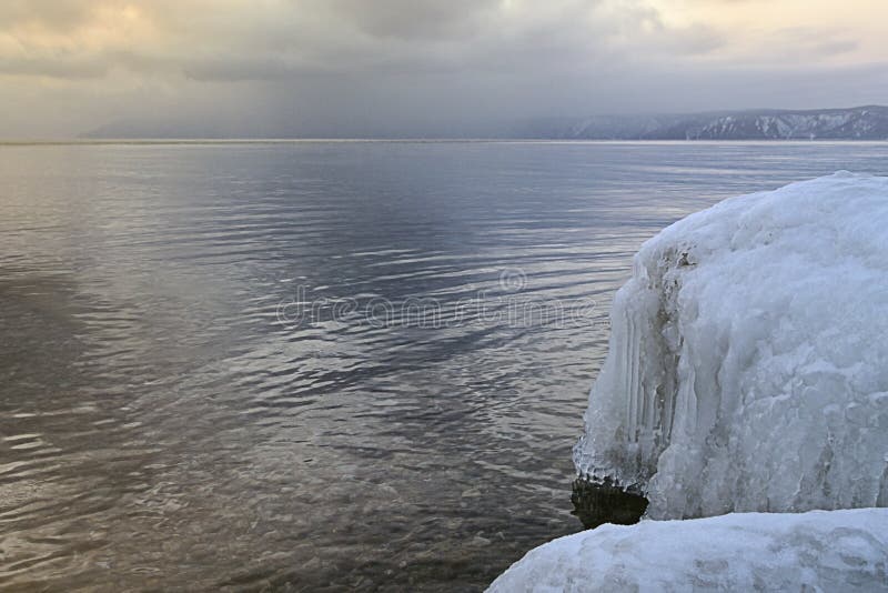 The icy stone stock image. Image of tourism, white, texture - 84200407