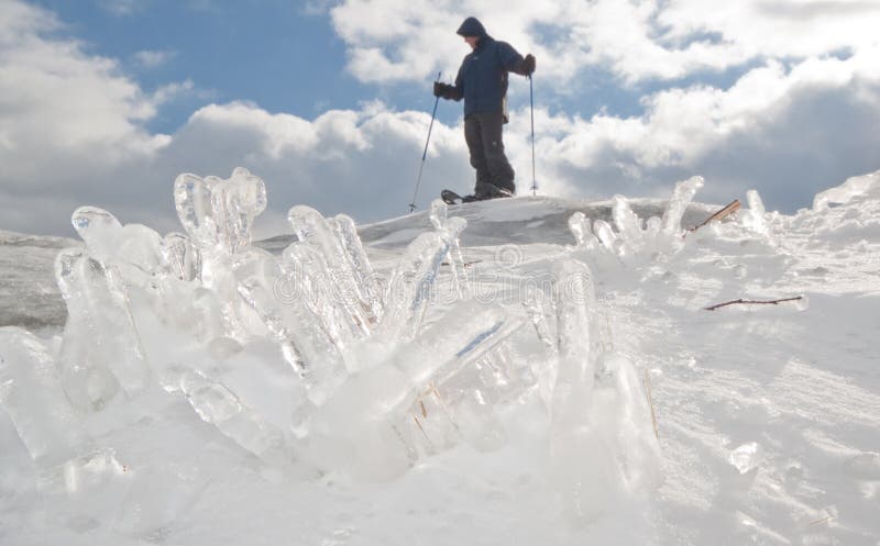 Icy Summit stock photo. Image of snow, winter, mount - 39314706