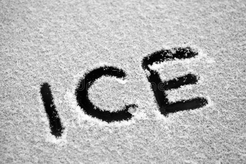 Icy text stock image. Image of cold, outdoorconcept, december - 37939237