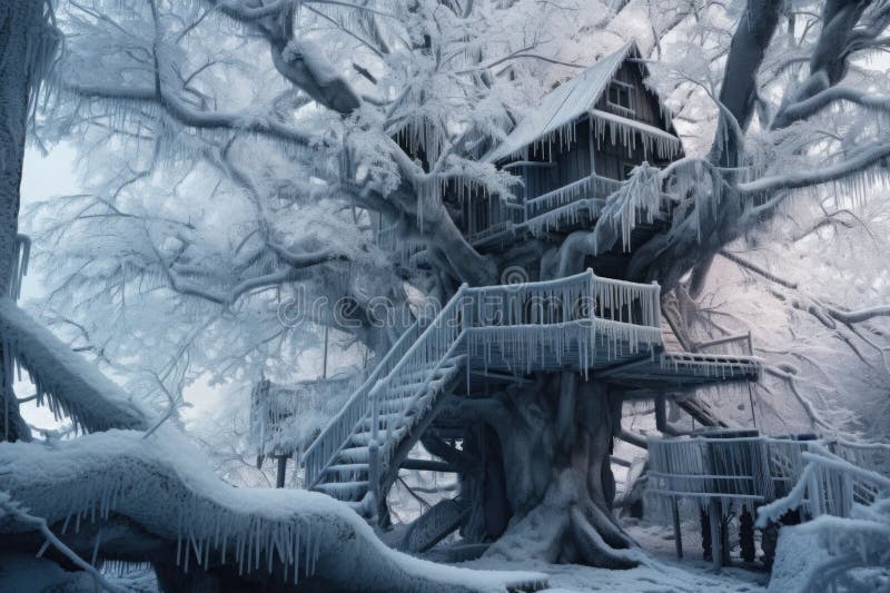 Abandoned Treehouse Stock Illustrations – 19 Abandoned Treehouse Stock ...