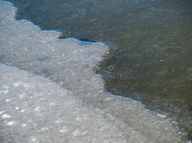 Icy water stock photo. Image of contrast, element, nature - 140338890