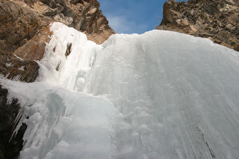 Icy Waterfall Picture. Image: 2107095