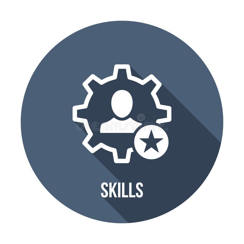 Icône Compétences Avec Signe Chèque. Icône De L'employé Qualifié Et ... Icône Compétences Avec Signe Chèque. Icône De L'employé Qualifié Et ...