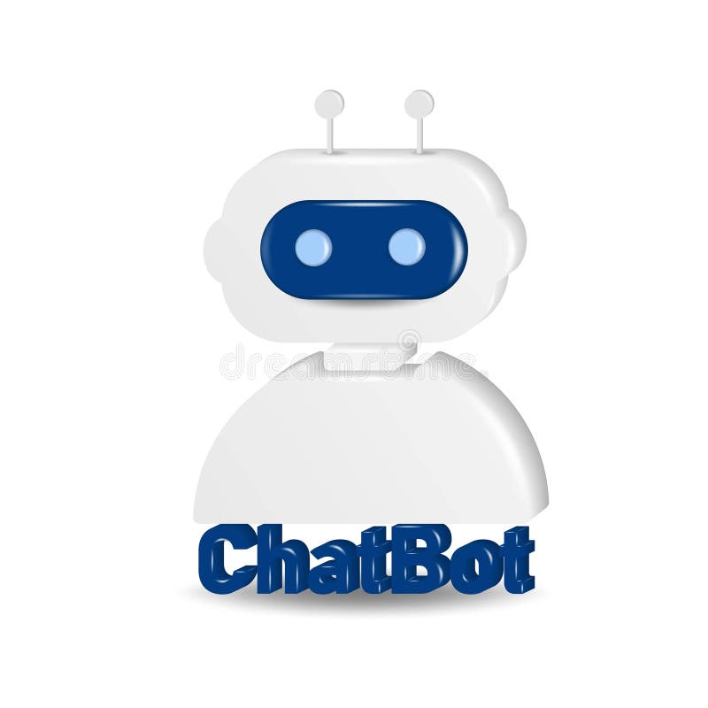 Icône 3d Chatbot. Robot Souriant Dans Un Casque. Concept De Bot D'assistant Virtuel Et De ...