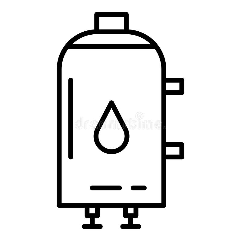 Ic?ne De Vecteur De Chauffe-eau - Illustration Illustration de Vecteur - Illustration du ...