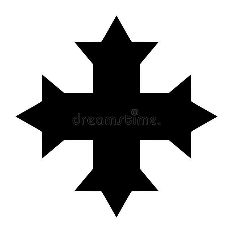 Icône de symbole croix illustration stock. Illustration du croix - 269501912