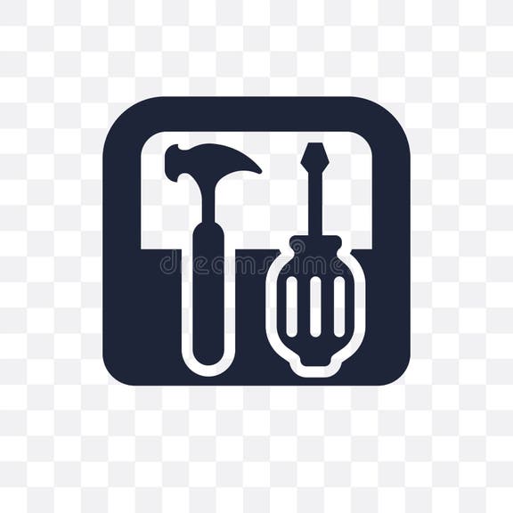 Icône Transparente De Boîte à Outils Conception De Symbole De Boîte à Outils De Constructio ...