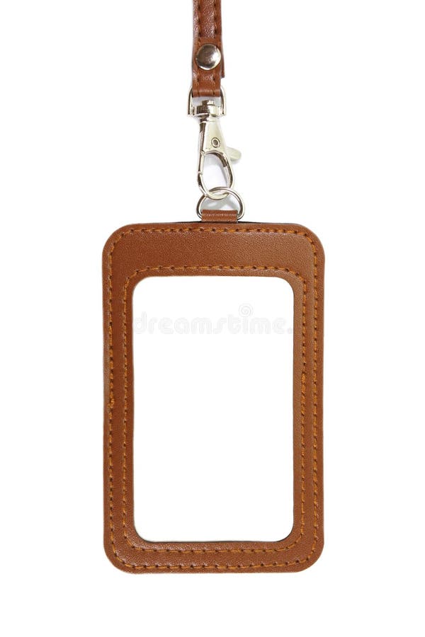 Id card holder stock image. Image of white, access, press - 42467103