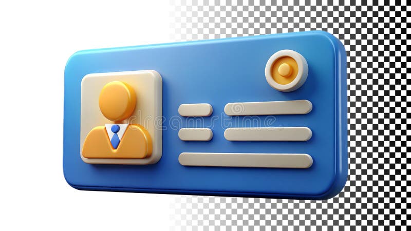 ID Card Icon Identification Profile User Verify Document Access Png ...