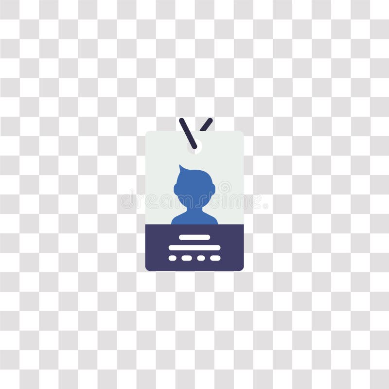 Id Card Icon Sign and Symbol. Id Card Color Icon for Website Design and ...