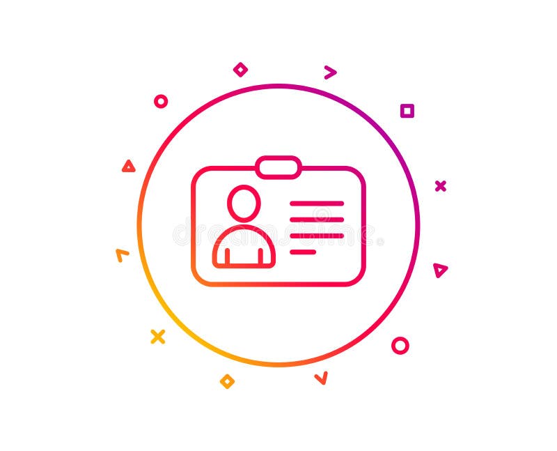 Id Card Line Icon User Profile Sign Stock Illustrations – 331 Id Card ... Id Card Line Icon User Profile Sign Stock Illustrations – 331 Id Card ...