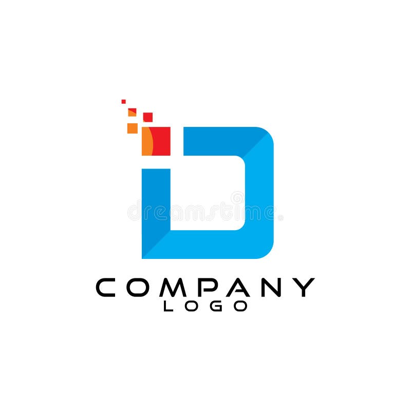 Id, Di Letter Tech, Ict and it Logo Design Vector Stock Vector ...