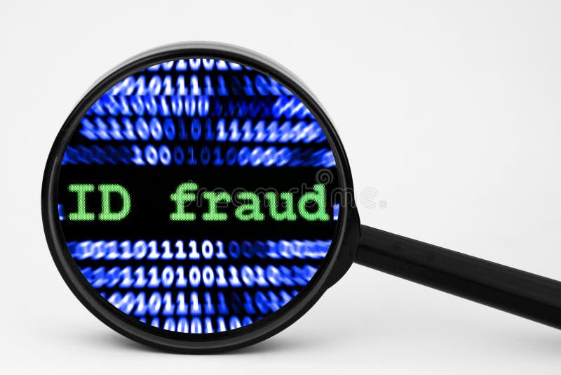 Id fraud stock photo. Image of criminal, safety, close - 21276906